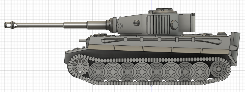 🐅 Armored Fighting Vehicle VI Tiger 1 E・Free STL File for ・Cults