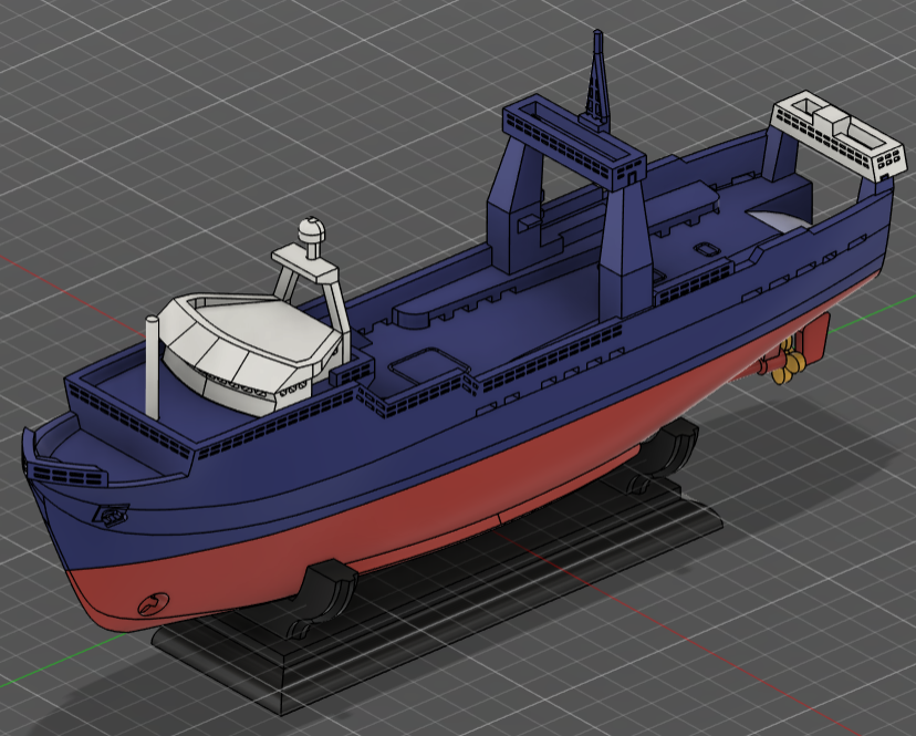 🛥️ FV Alaska Ranger・Free 3D File for ・Cults