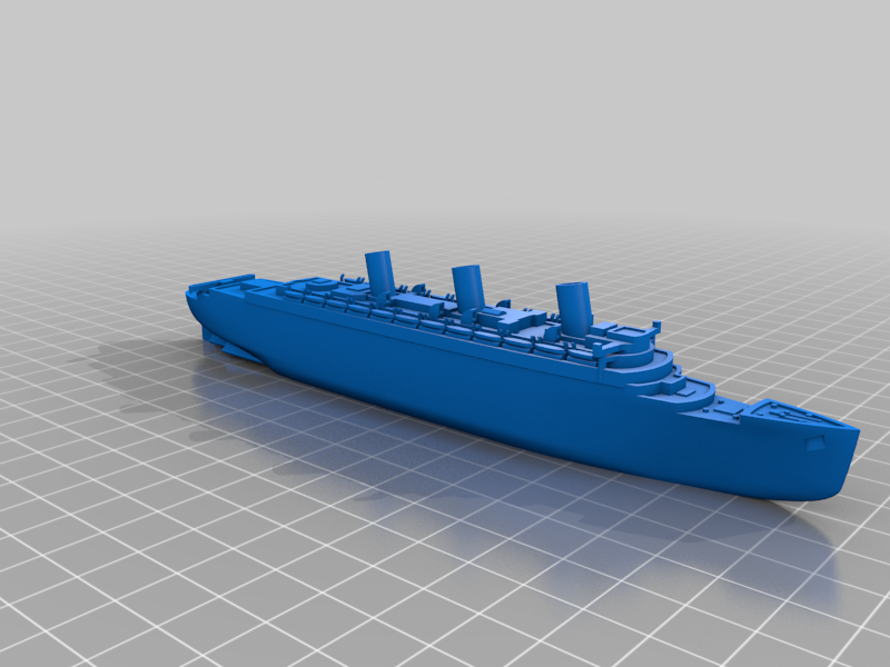 👸 Simple RMS Queen Mary・Free 3D File for ・Cults