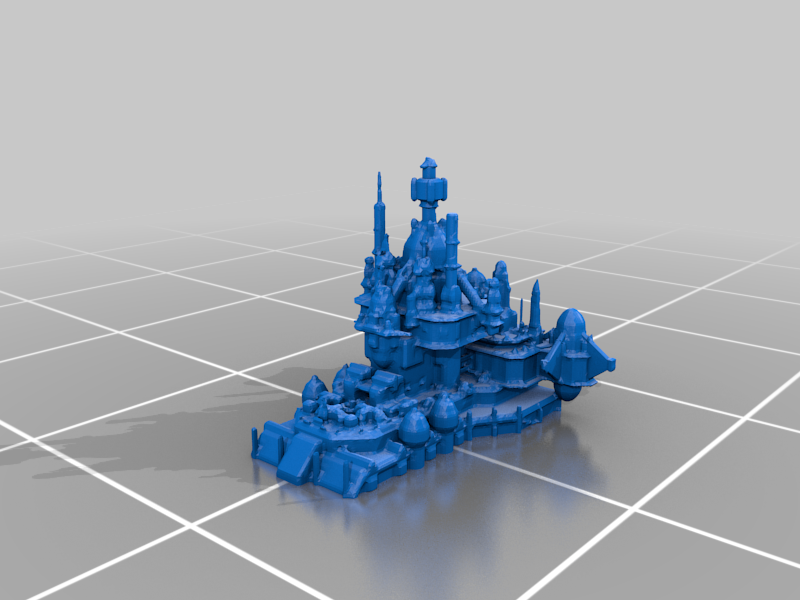 🚀 Imperial Emperor-Class Battleship・Free STL File for ・Cults