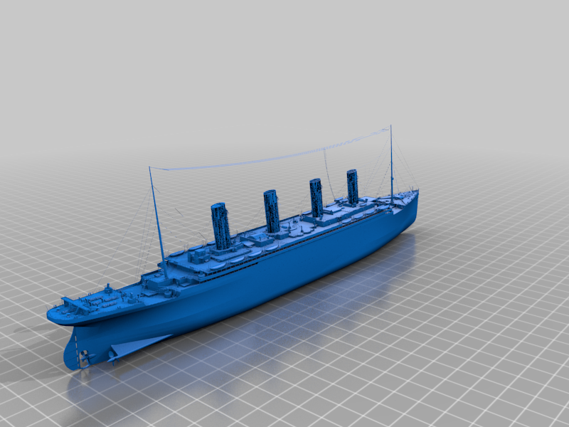 👴 RMS Olympic・Free 3D File for ・Cults