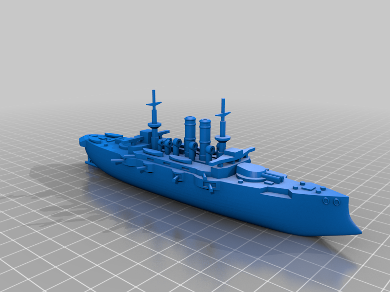 🎲 HMS Canopus/ HMS Thunderchild V2・Free 3D File for ・Cults