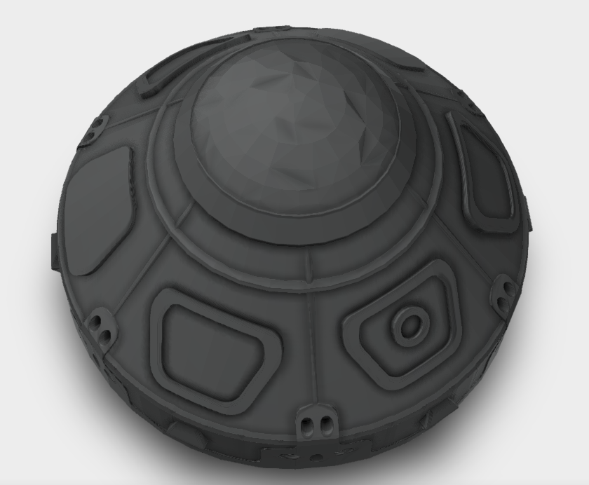 🚀 The Martian MAV Command Pod・Free 3D File for ・Cults