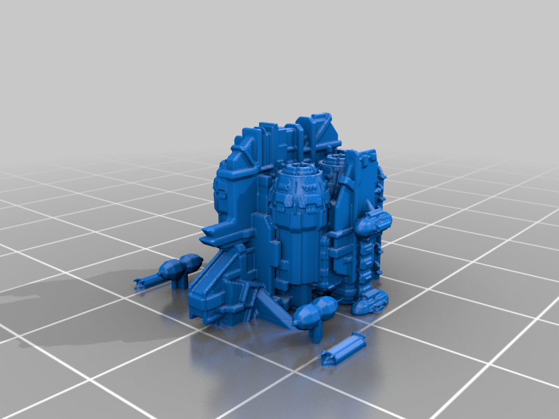 🚀 Imperial Emperor-Class Battleship・Free STL File for ・Cults