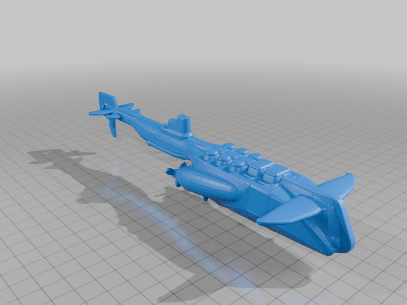 🎲 Yangtze - Fallout 4 Chinese Submarine・Free 3D File for ・Cults