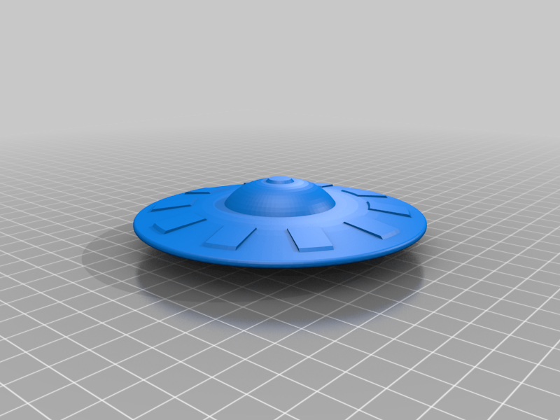 🛸 Classic UFO・Free 3D File for ・Cults