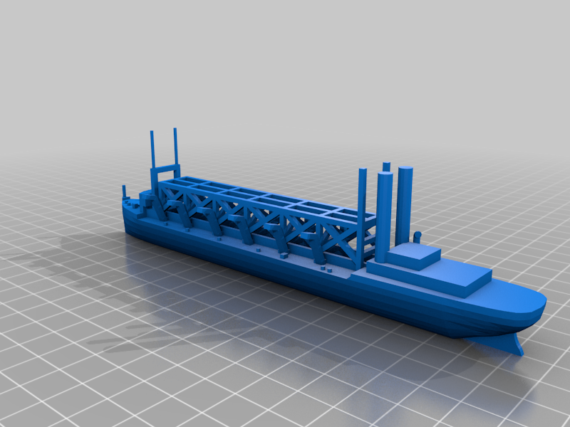 🛥️ USS Cyclops・Free 3D File for ・Cults