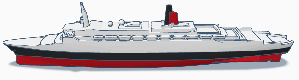 Archivo 3D gratis Simple Queen Elizabeth II (QE2) 👸 ・Plan para ...