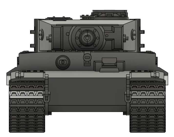 🐅 Armored Fighting Vehicle VI Tiger 1 Ausf. E- Version 2・Free STL File ...