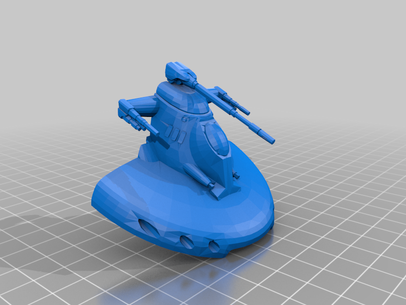 👽 AAT Thickened for miniatures・Free 3D File for ・Cults