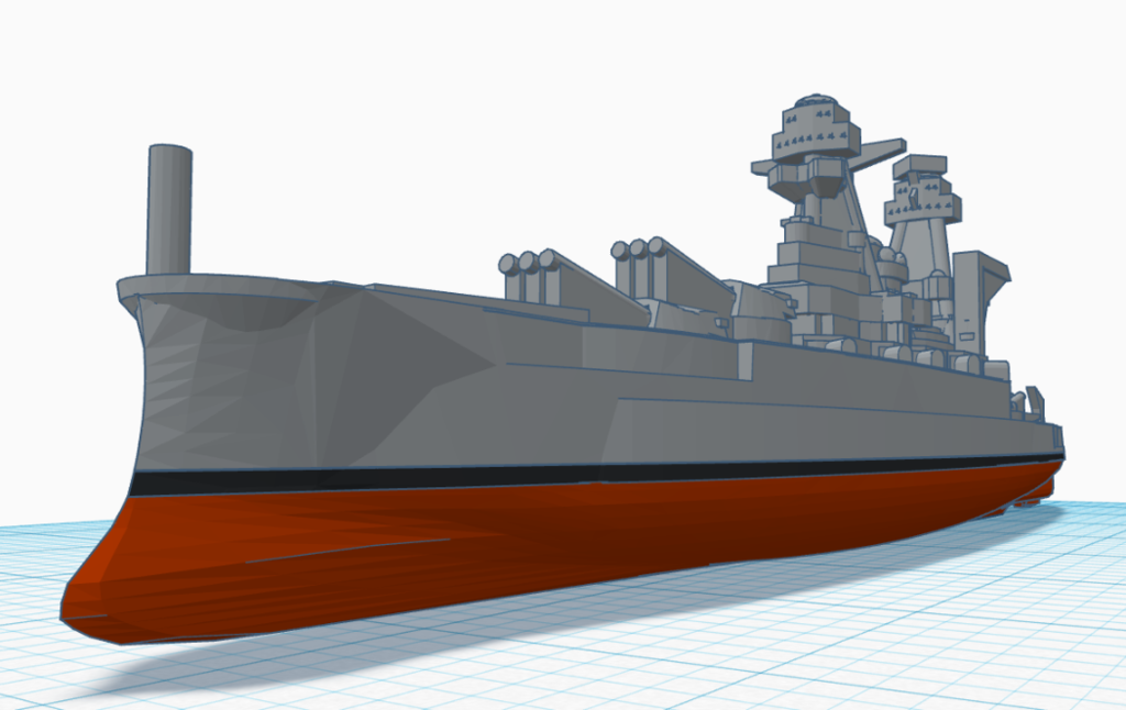🎲 Simple USS Arizona・Free 3D File for ・Cults