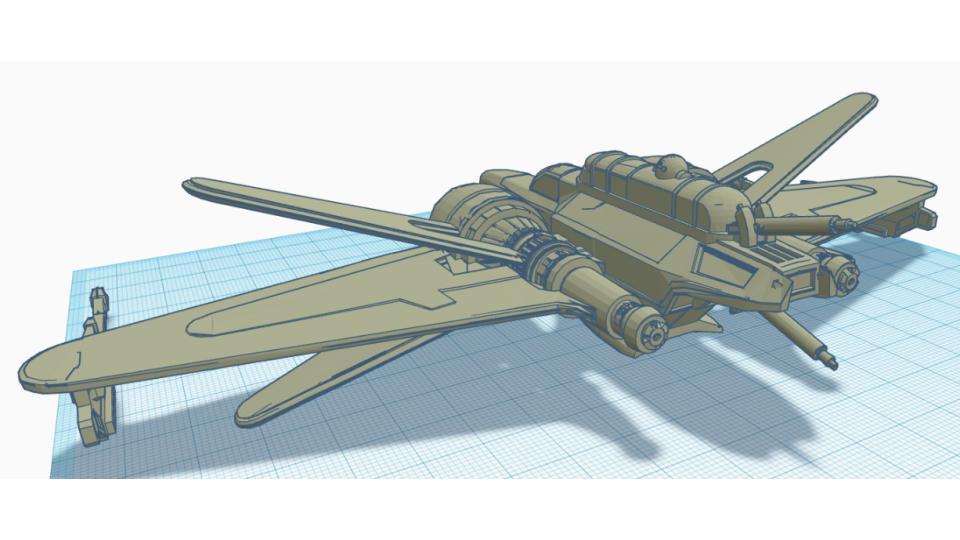 👽 ARC-170 Starfighter・Free 3D File for ・Cults