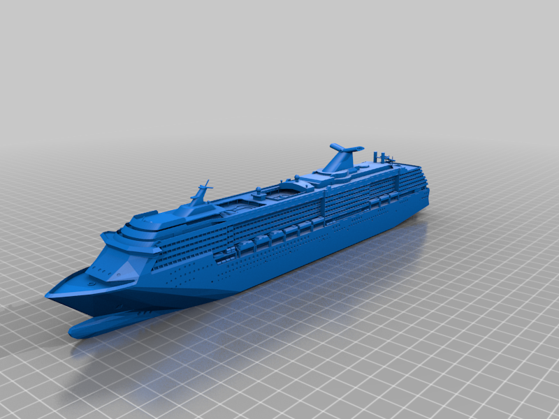 🚢 Carnival Spirit Cruise Ship・Free 3D File for ・Cults