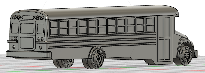 🏫 School Bus・free 3d File For ・cults