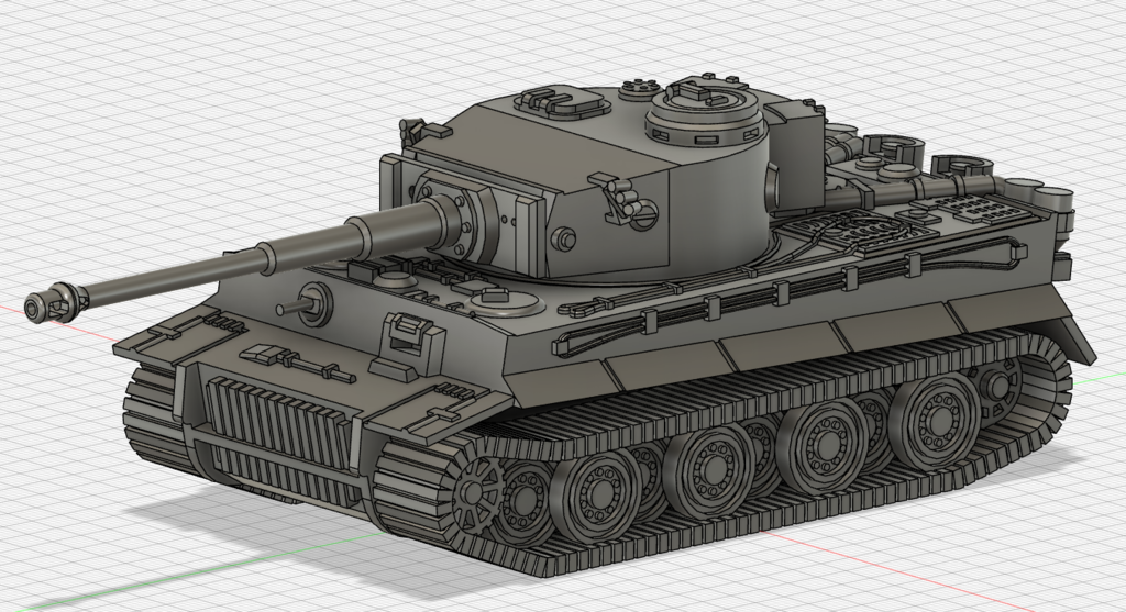 🐅 Armored Fighting Vehicle VI Tiger 1 H1・Free STL File for ・Cults