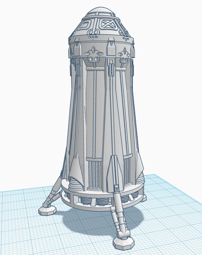 🚀 The Martian Mars Ascent Vehicle (MAV)・Free 3D File for ・Cults