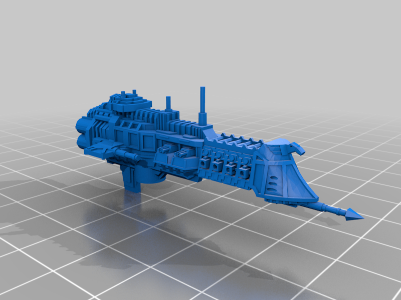 🎲 BFG Imperial Ships・Free 3D File for ・Cults