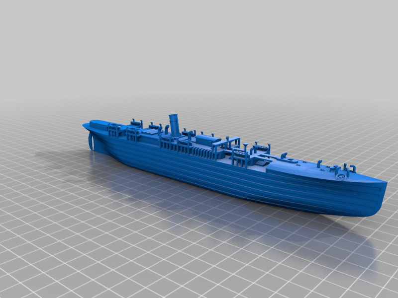 🚢 SS Atltanic (1870)・Free 3D File for ・Cults