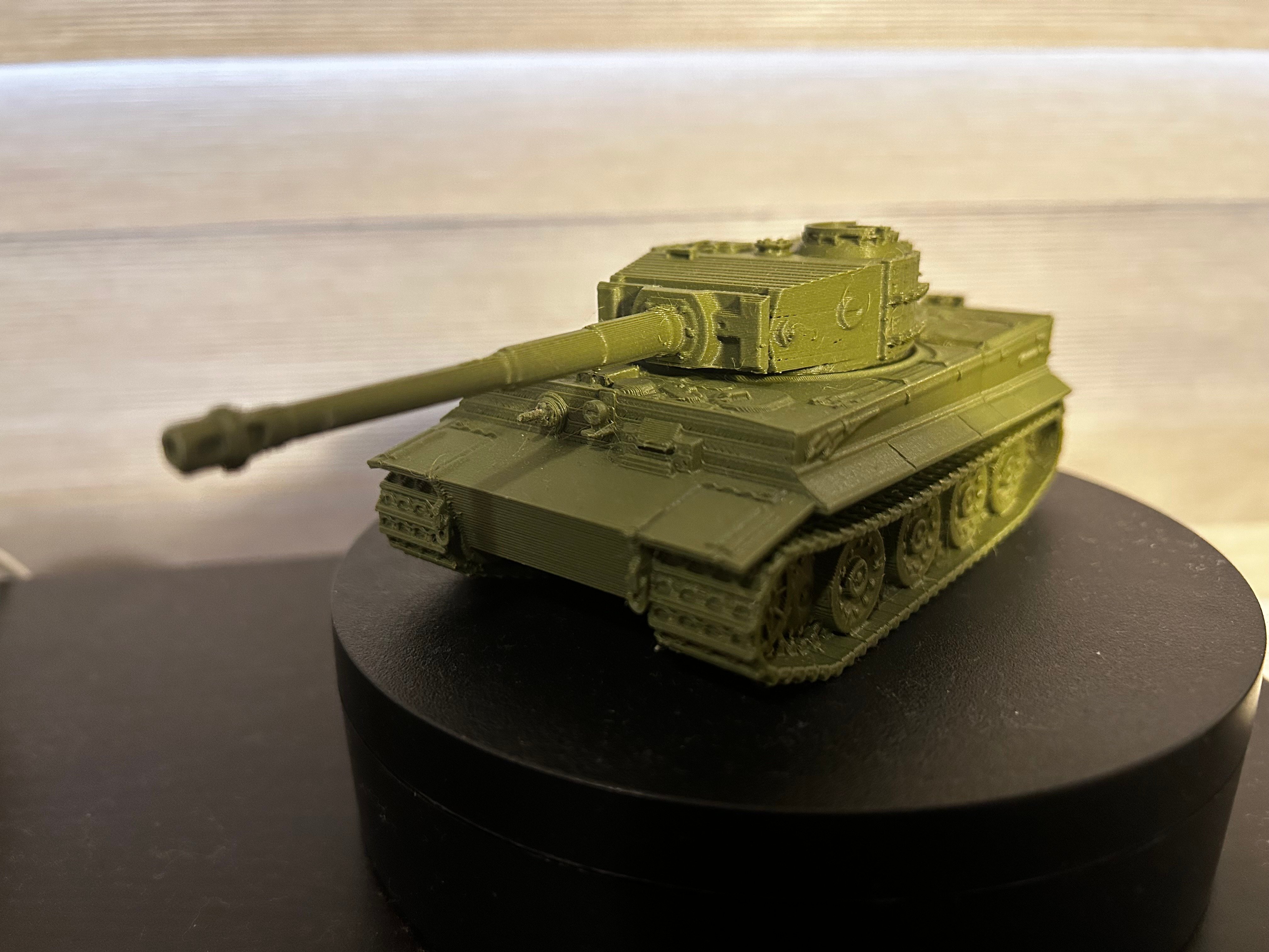 3D printing Armored Fighting Vehicle VI Tiger 1 Ausf. E- Version 2・Cults