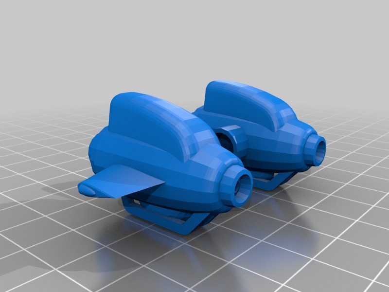 3D file Diaclone Mech Jetpack ver. 02 🧸 ・3D printer model to download・Cults