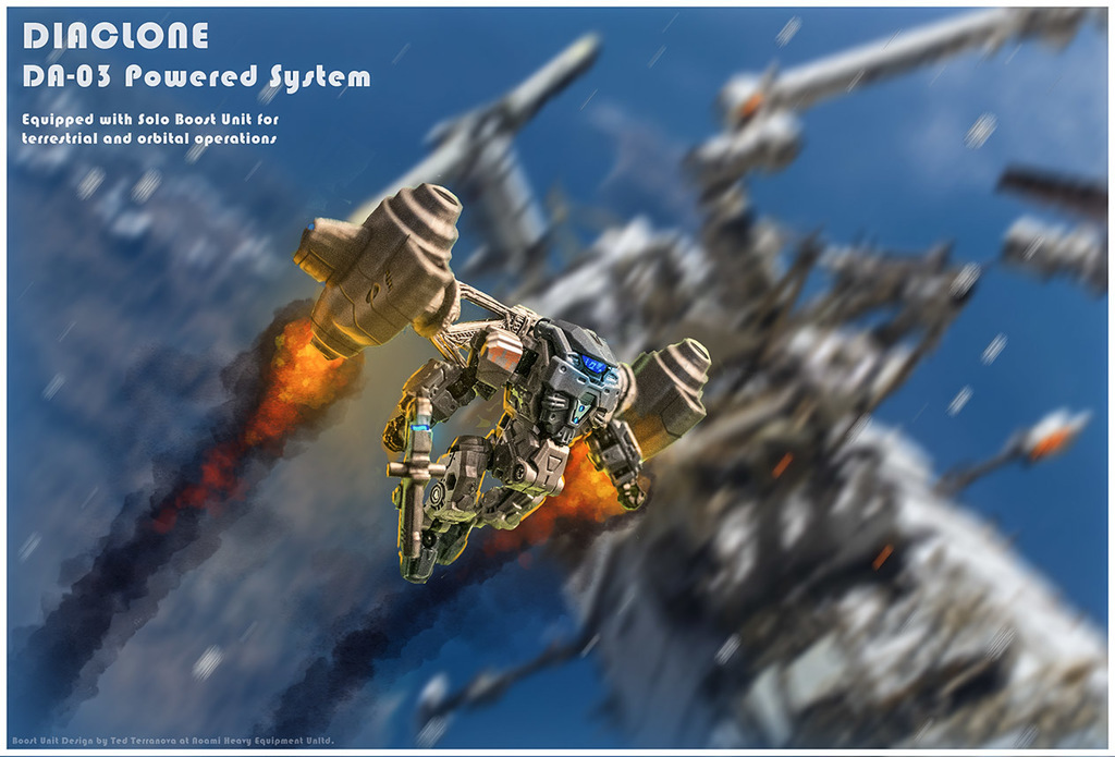 3D file Diaclone Mech Jetpack ver. 02 🧸 ・3D printer model to download・Cults