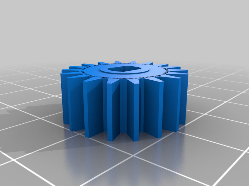 Free 3D file Tamiya 1/16 Flak Gepard turret gears 🚁 ・3D printer design ...