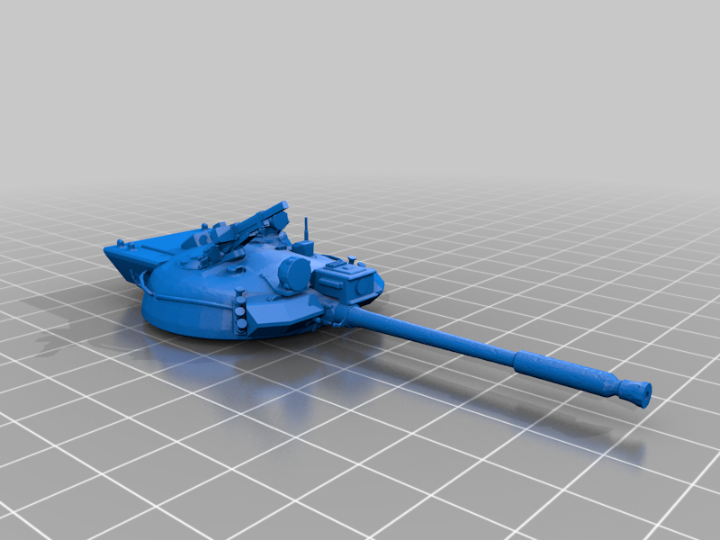 免费 STL 文件 Pokpung-Ho T-72 tank in 1/72 scale 🪖 ・可下载 3D 打印机设计・Cults