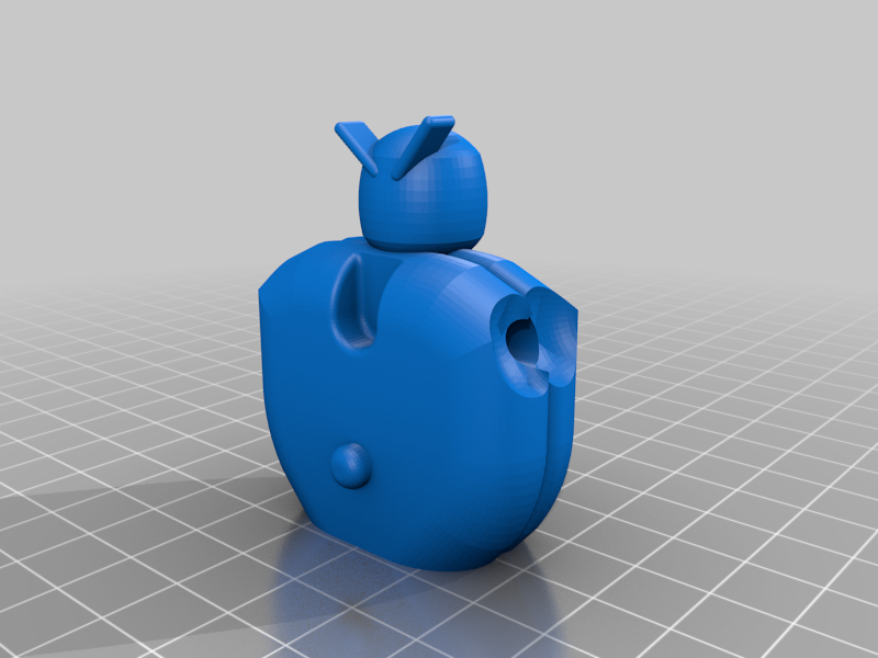 🤖 Nu Gundam dummy balloon・Free STL File for ・Cults