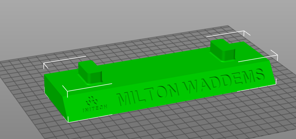 Free 3D file Initech Milton Waddems 🏢 ・3D printer design to download・Cults