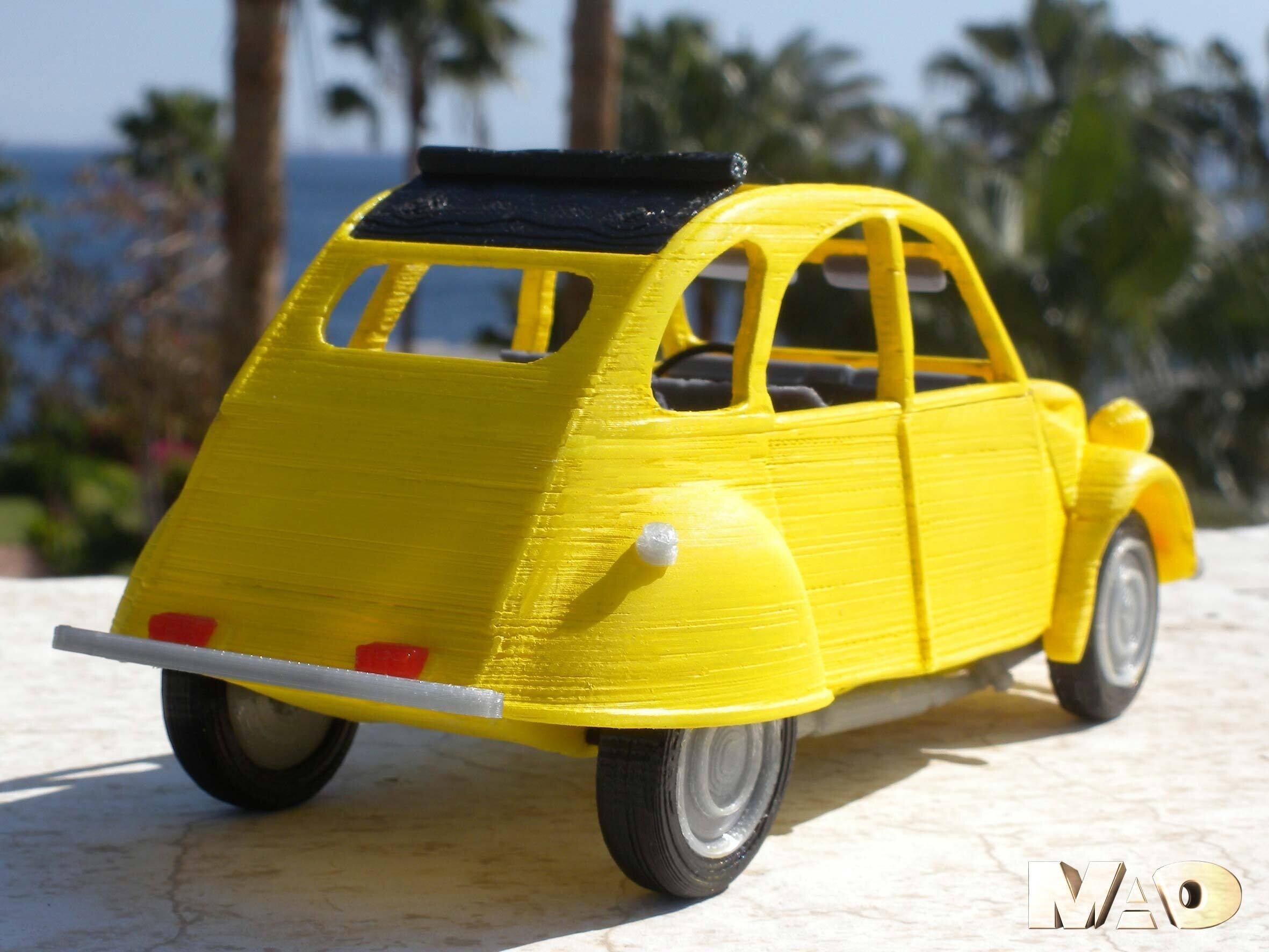 STL file french small car 🤏 ・Design to download and 3D print・Cults