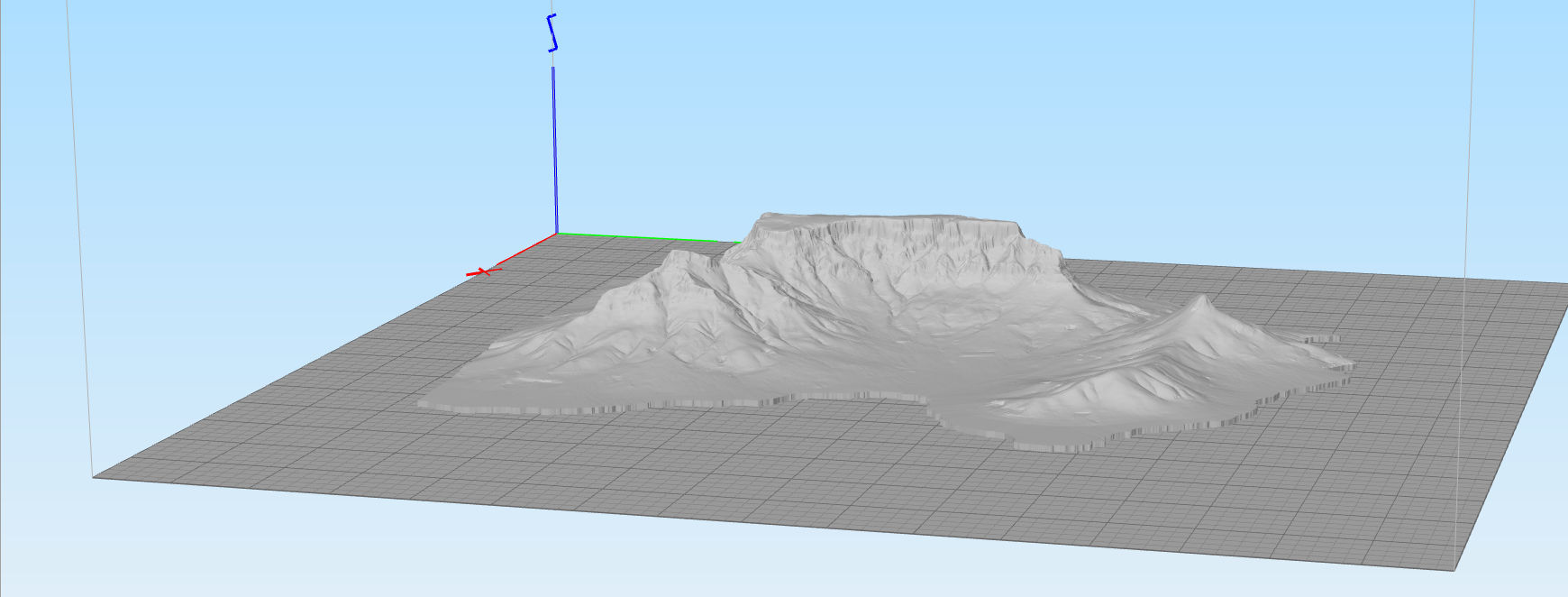 ⛰️ Table Mountain・ STL File for ・Cults