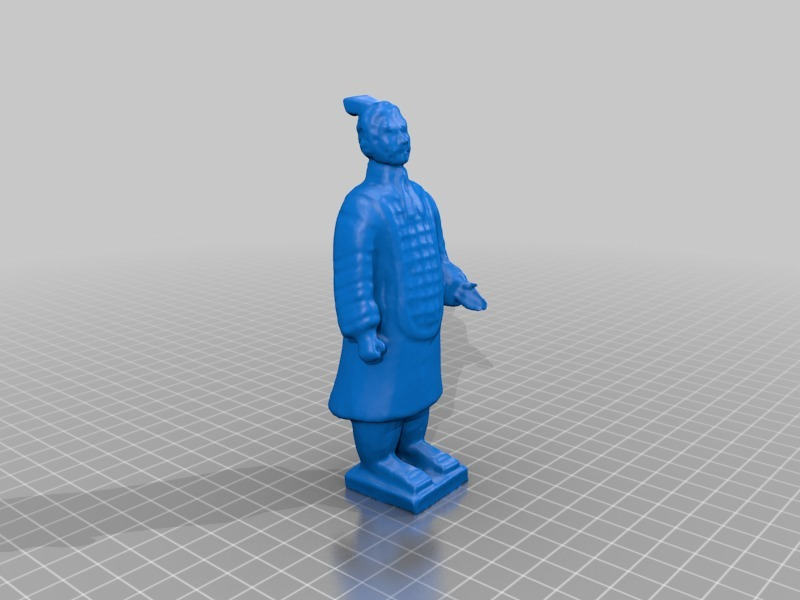 Free 3D file Terracotta Warrior 👥・3D printer model to download・Cults