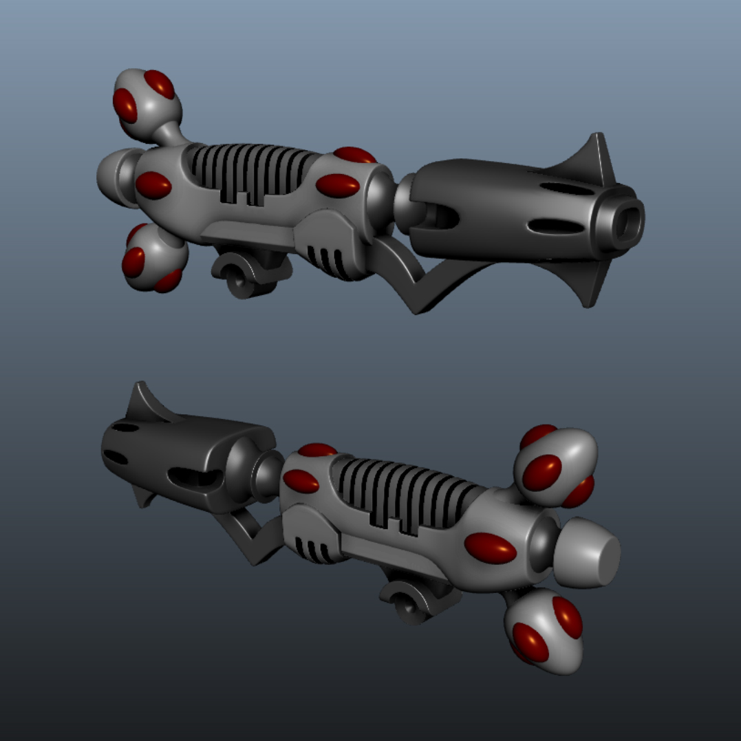 OBJ file Space Elves Star Cannon 🛰 ・3D printable model to download・Cults