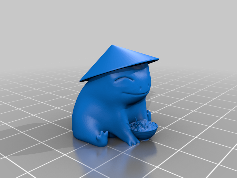 Free 3D file Fred The Frog but is Japanese 🐸 ・3D printable object to ...
