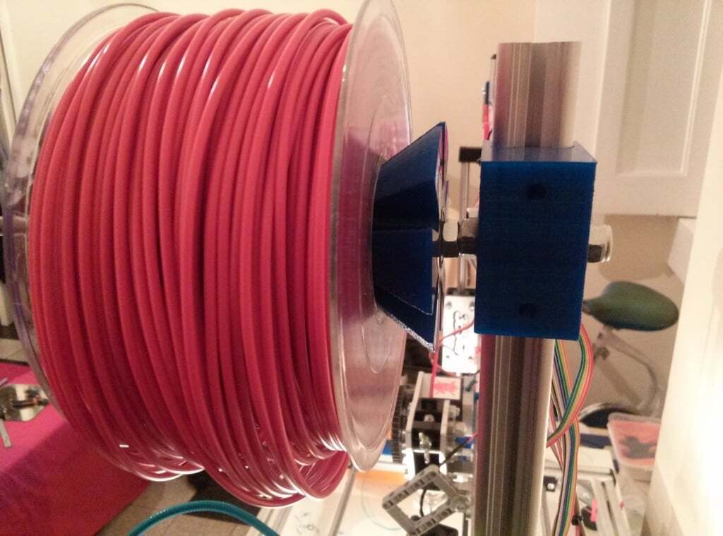 3D printed Filament coil holder for K8200・Cults