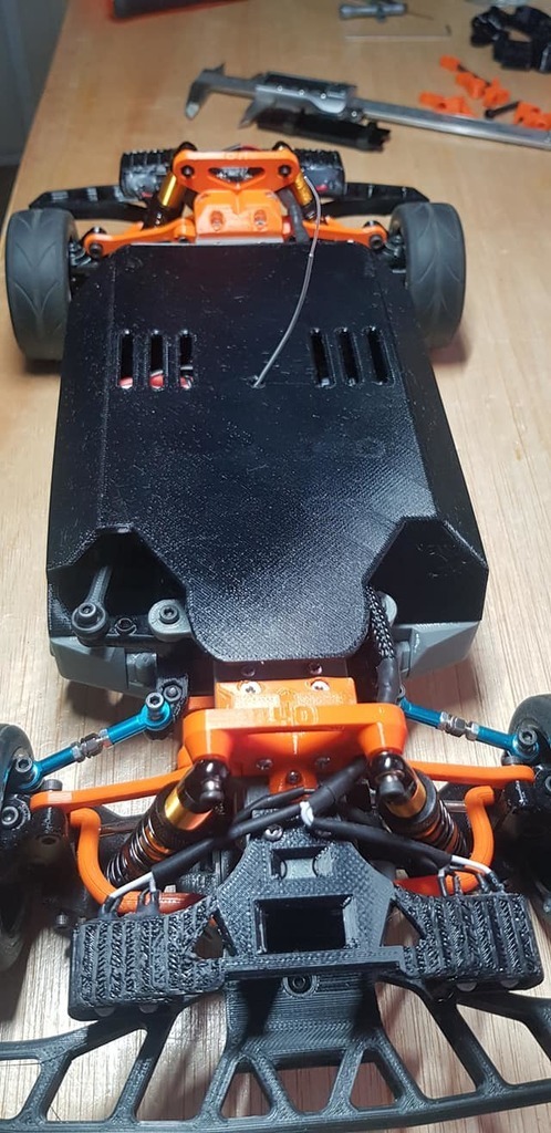 🚗 PROTO36 RC CAR Chassis Cover・Free STL File for ・Cults
