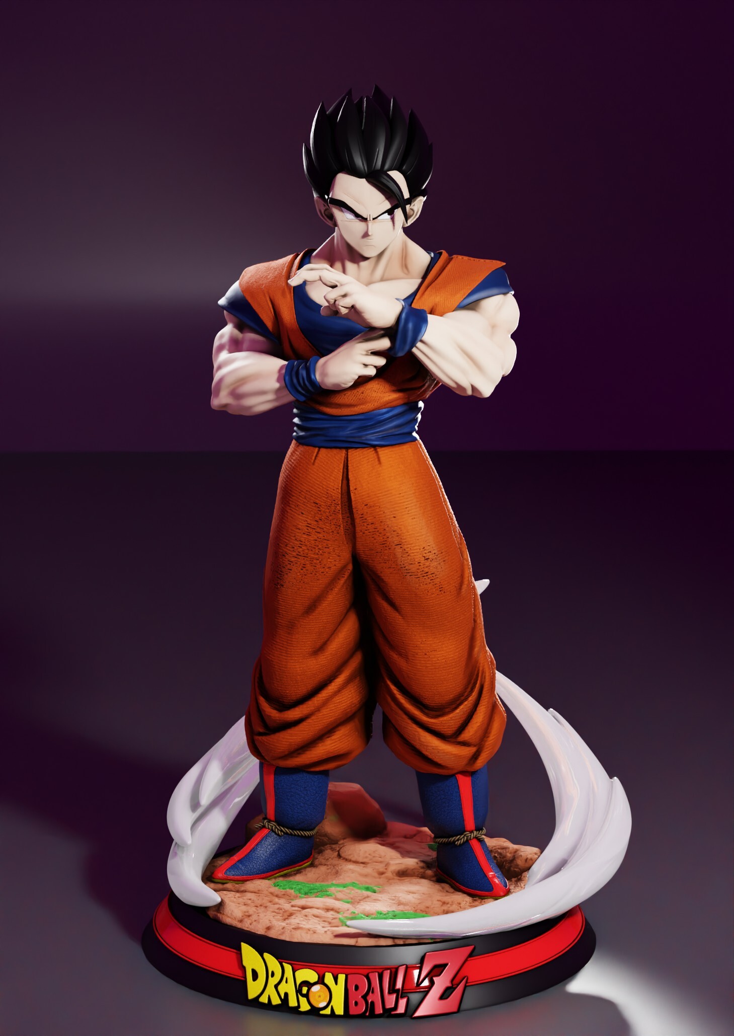 Fichier 3D Gohan Definitive 👾 ・Design pour imprimante 3D à télécharger ...