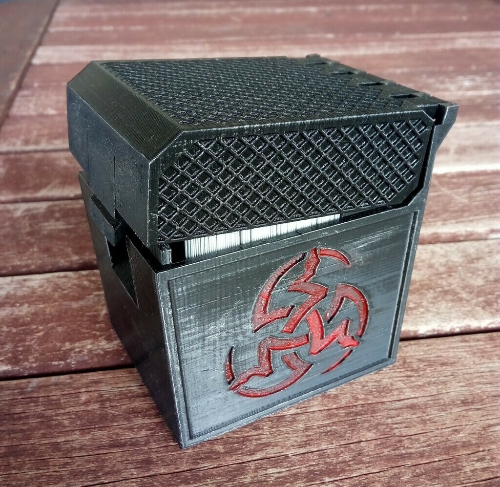 📦 VTES Card game Deck Box・Free 3D File for ・Cults