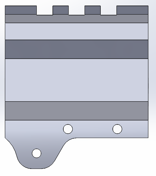 STL file .50 beowulf style gas block for airsoft 🔫 ・Design to download ...