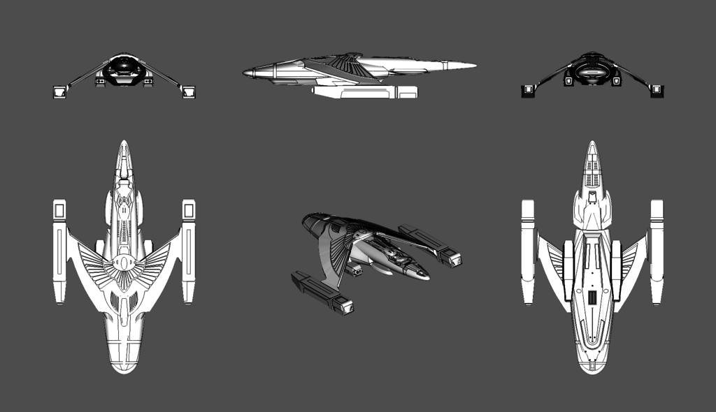 ⭐ FASA Battleships: Star Trek starship parts kit expansion #11・Free STL ...