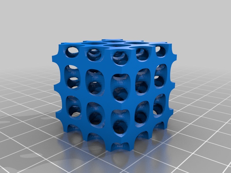 📐 Low Poly IWP surface SOLID version・Free 3D File for ・Cults