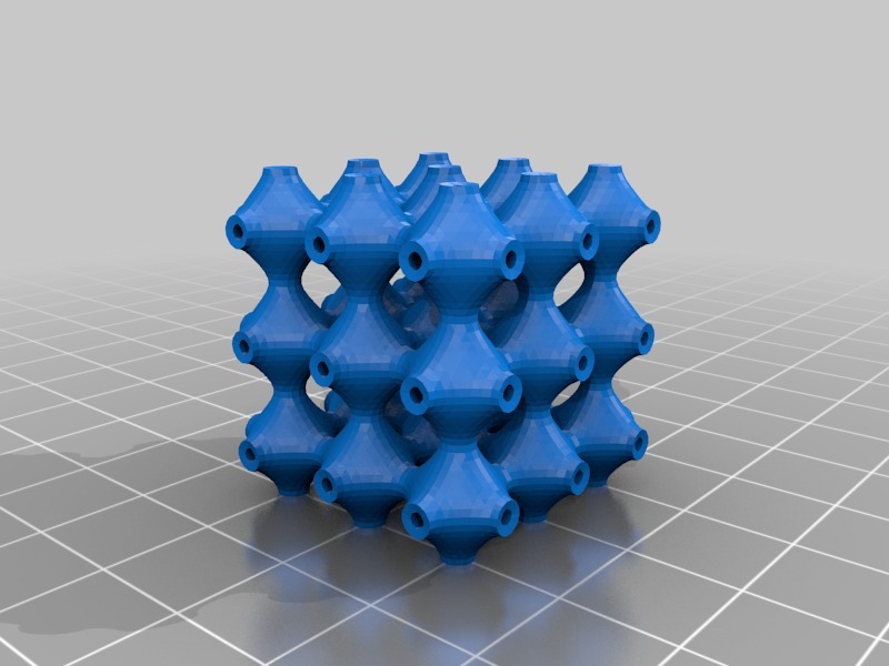 Free 3D file Low Poly Schwarz Primitive SHELL version 🐚 ・3D print ...