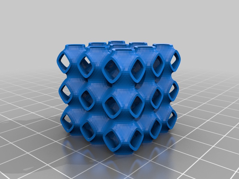 Free 3D file Low Poly Schwarz Primitive SHELL version 🐚 ・3D print ...