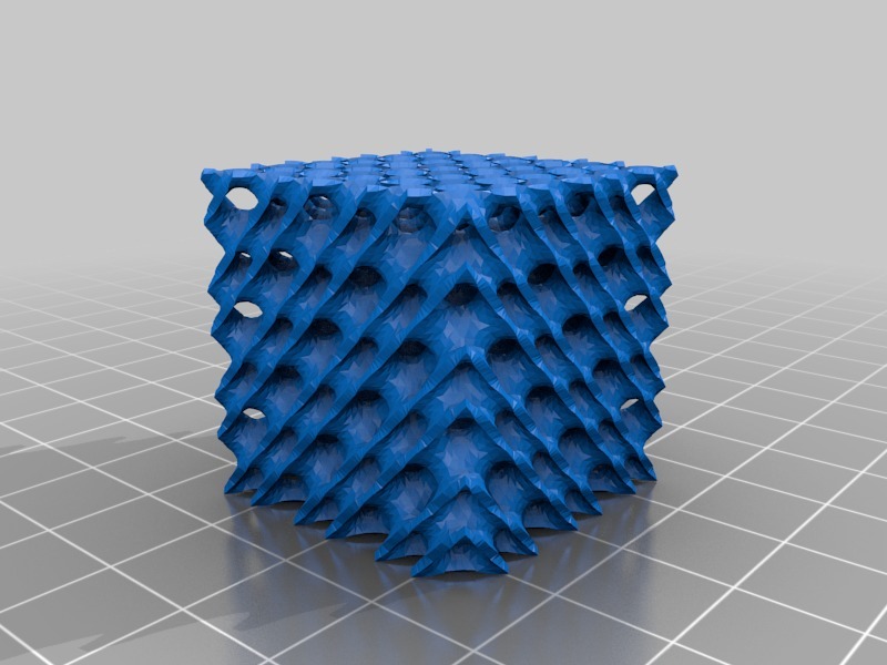 Descargar archivo 3D gratis Versión de Schwartz Diamond SHELL de baja ...