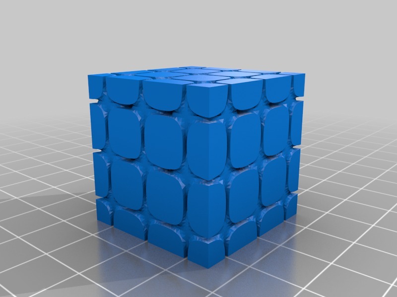 📐 Low Poly IWP surface SOLID version・Free 3D File for ・Cults