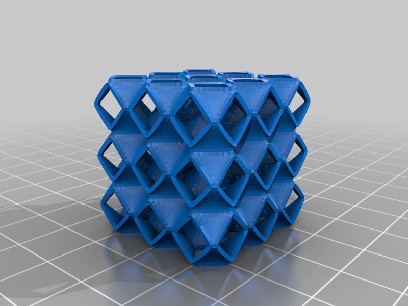 Free 3D file Low Poly Schwarz Primitive SHELL version 🐚 ・3D print ...