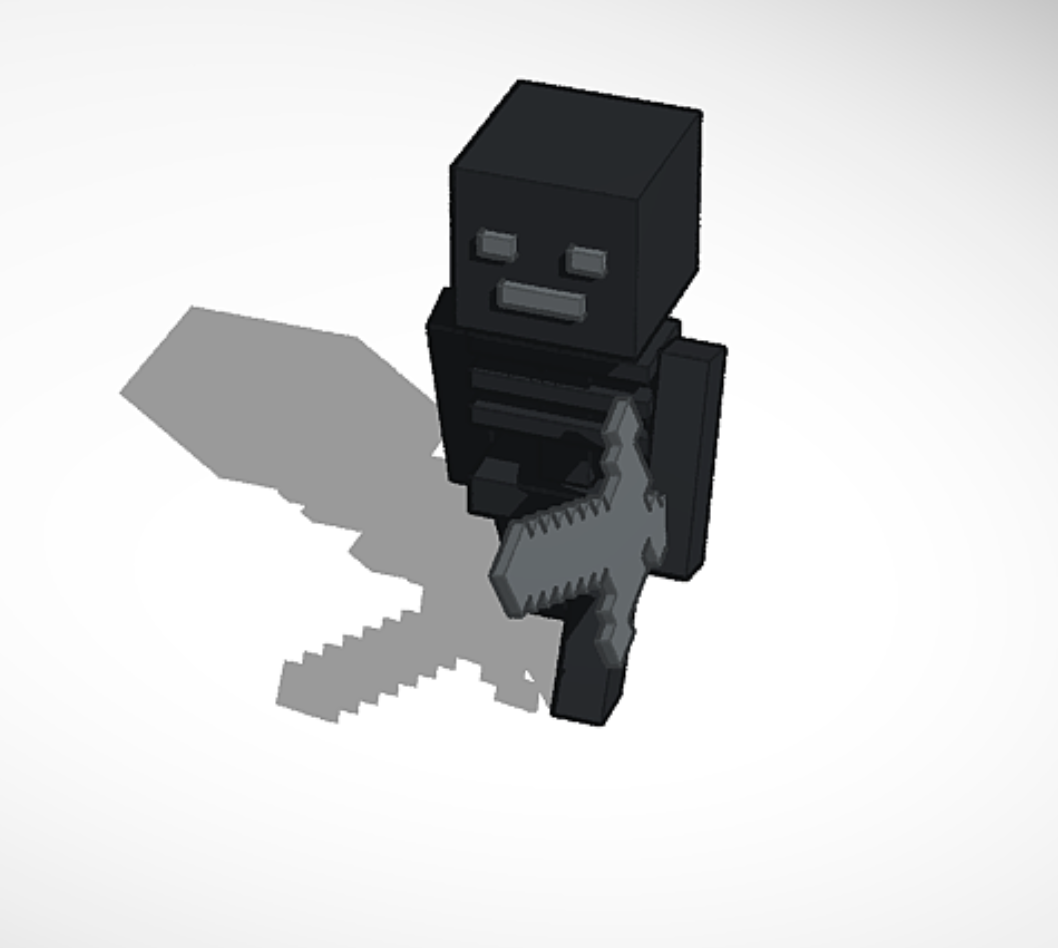 STL file Nether Monster Minecraft Monster Mobs (6 mobs, 8 pieces) 👹 ...