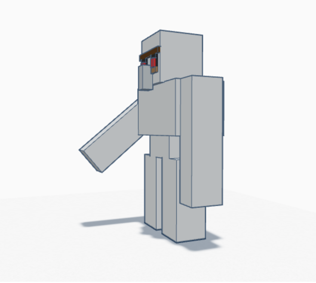 Fichier STL Iron Golem Minecraft Mob 👹・Modèle pour imprimante 3D à ...