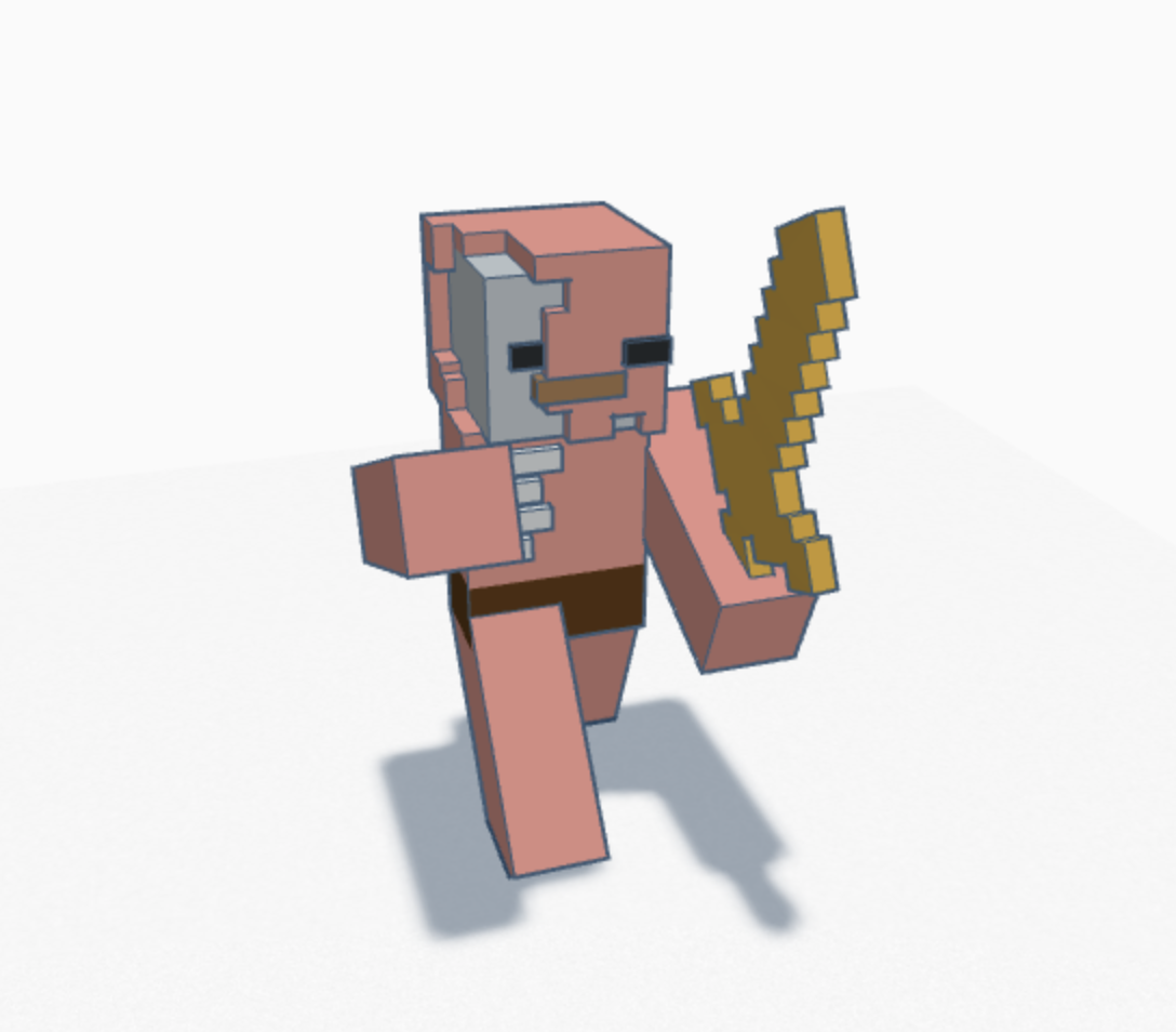 STL file Nether Monster Minecraft Monster Mobs (6 mobs, 8 pieces) 👹 ...