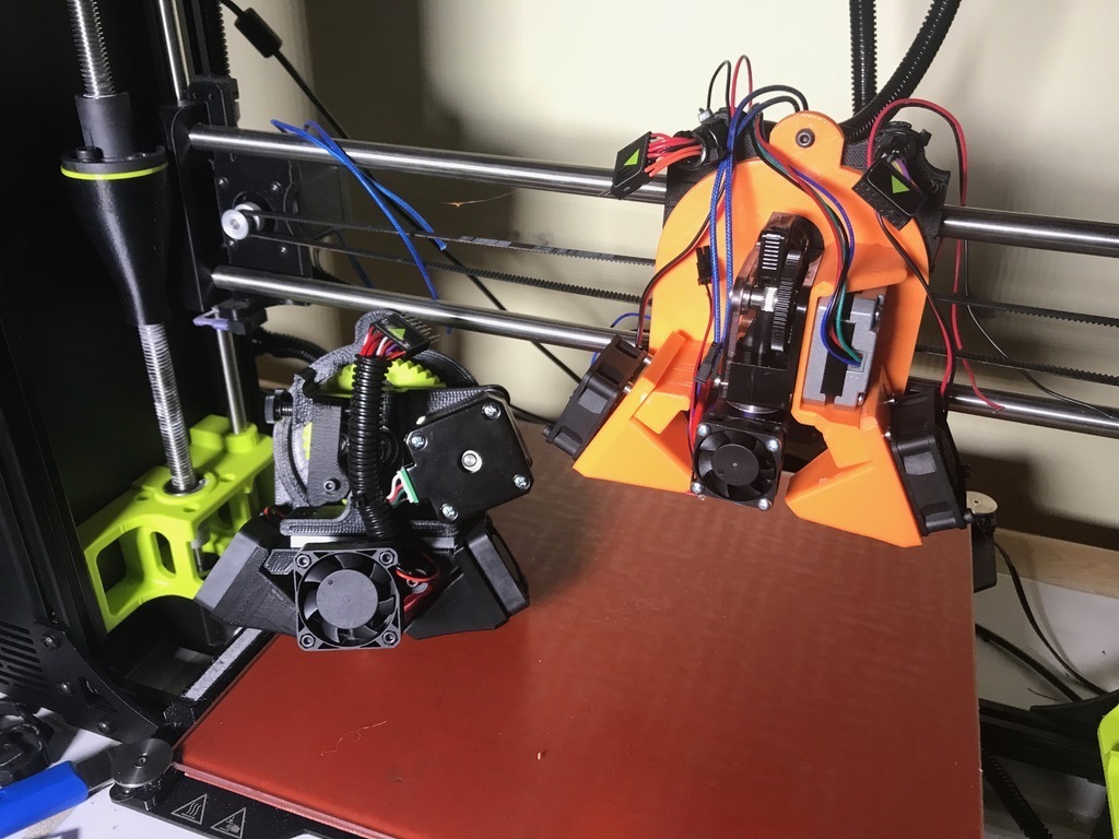 Free 3D file Lulzbot Taz 6 E3D Titan/V6/Volcano Mount - Stock mounting ...